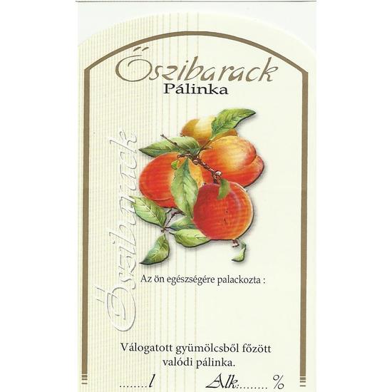 Pálinka üveg címke őszibarack II 10 db/cs - Pálinkás üveg címke II ... Pálinka üveg címke őszibarack II 10 db/cs - Pálinkás üveg címke II ...