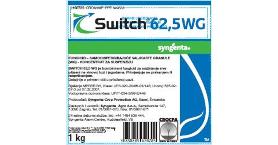 Switch 62,5 WG 10 g - Gombaölő - Agropolisz